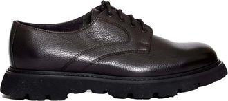 Doucal's Homme, Chaussures, Brun, Taille: 39 EU Chaussures en Cuir Marron &agrave; Lacets