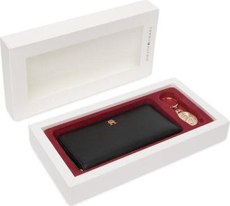 Tommy Hilfiger Geldb&ouml;rse AW0AW18956 Schwarz