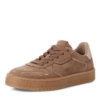 Tamaris Damen Schnürer Leder beige 37