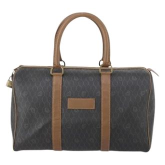 Dior Pre-owned Vintage Honeycomb Boston bag - - Pre-owned - Damen - Braun - ONE SIZE