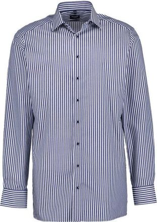 Olymp Herren Hemd blau gestreift