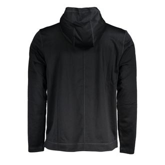 Calvin Klein Polyester Logo Hoodie - Black