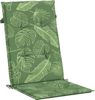 tidyard 2 STK. Auflagen Hochlehner, Gartenstuhlauflagen Hochlehner, Stuhlauflagen Hochlehner, Gartenstuhlauflagen für Hochlehner, Gartenstuhl Auflage Sitzkiss