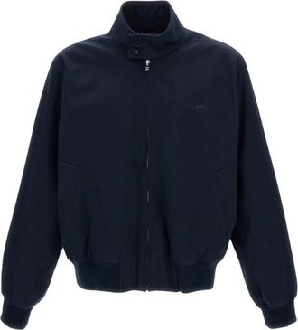 A.P.C. A.p.c., Homme, Vestes, Bleu, Taille: M Veste Zipp&eacute;e