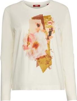 Esprit 123CC1K306 T-Shirt, 055/ICE, M Femme