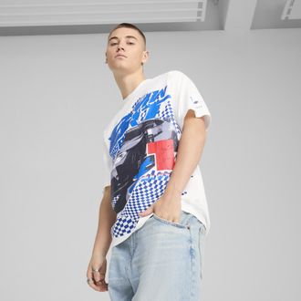 Puma BMW M Motorsport Big Graphic T-Shirt Herren, Kleidung, Wei&szlig;, L