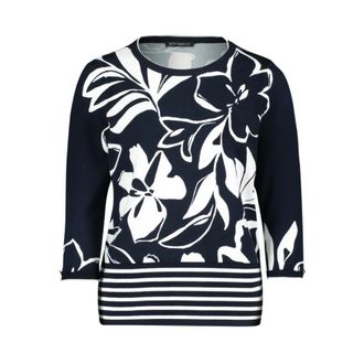Betty Barclay Rundhalsstrickpullover - - Knitwear - Damen - Blau - L