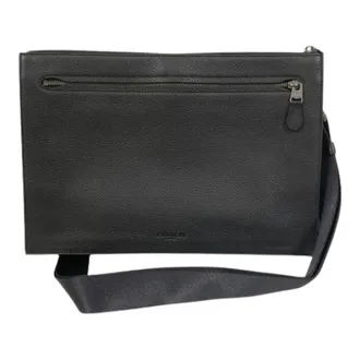 Coach Sac &agrave; bandouli&egrave;re Pre-owned - Homme - Pre-owned - Noir - Taille: ONE Size