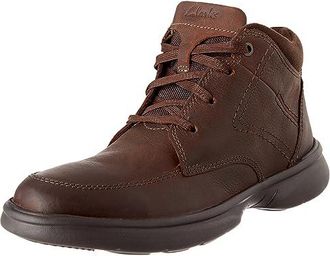 Clarks Homme Bradley Mid Bottines à la Cheville, Marron, 46 EU