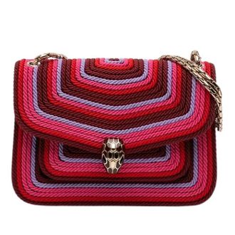 Bulgari Sac bandouli&egrave;re vintage Pre-owned - Femme - Pre-owned - Rose - Taille: ONE Size