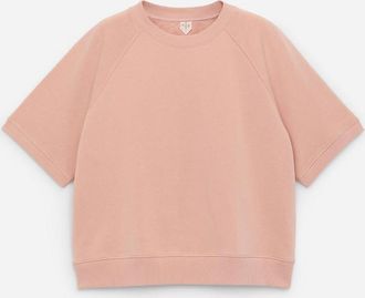 Arket Sweatshirt Aus French Terry -Orange