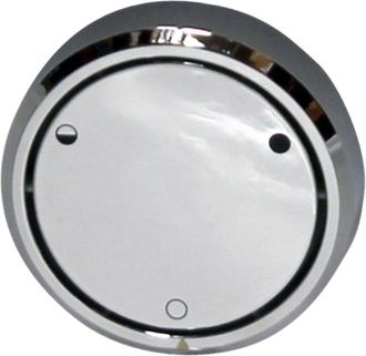 Westbrass Westbrass D493CHM-26 Universal Deep Soak Badewannenablauf Klempner-Set mit 2-Loch-Abdeckplatte, poliertes Chrom