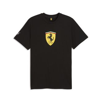 Puma Scuderia Ferrari ColouRot Shield T-Shirt Herren, Accessoires, Schwarz, XXL