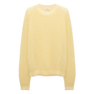 Dorothee Schumacher Femme, Pulls, Jaune, Taille: 40 FR Pull Airy Softness