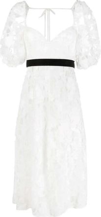 For Love & Lemons Robe Au Genou - Blanc