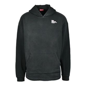 Diesel Hoodie - - Sweatshirts & Hoodies - Herren - Grau - S
