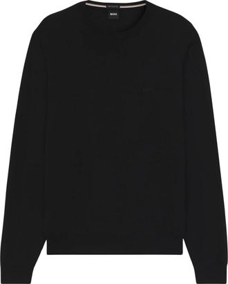HUGO BOSS Homme, Pulls, Noir, Taille: M Botto-L Maille ras du cou