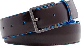 Piquadro Ceinture en cuir avec boucle ardillon - Homme - Accessoires - Brun - Taille: ONE Size