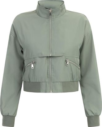 Faina Jacke Damen grau oliv