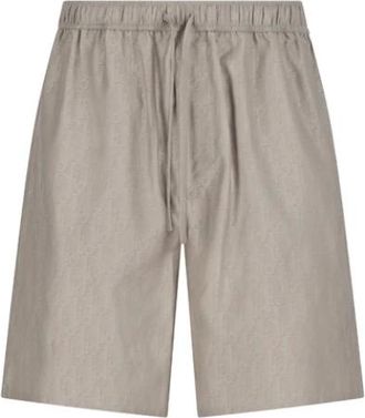 Dior Homme, Shorts, Gris, Taille: L Oblique Shorts