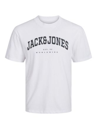 Jack & Jones JACK&JONES JUNIOR JJECALEB Varsity Tee SS O-Neck SN JNR