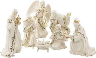 Lenox Holiday Krippe, Set of 7 (Heilige Familie, DREI K&ouml;nige, Engel)