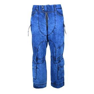 Vivienne Westwood Homme, Jeans, Bleu, Taille: M Chap Track Jeans Coupe Ample