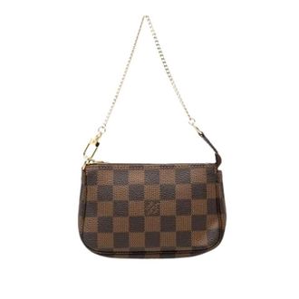 Louis Vuitton Pre-owned Mini Pochette Accessoires - Femme - Pre-owned - Brun - Taille: ONE Size