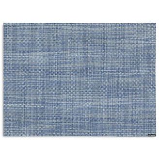 Chilewich Tischset Mini Basketweave Rectangle Chambray 35,6 x 48,3 cm