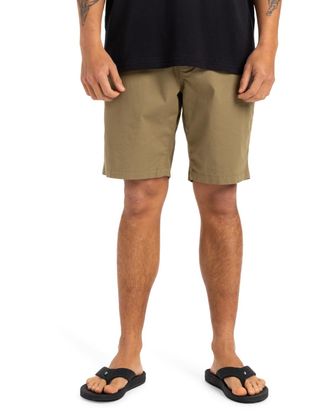 Quiksilver Herren MW Chino Straight Walk Shorts, Aloe, (38W) UK
