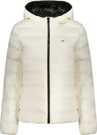 Tommy Hilfiger Femme, Vestes, Blanc, Taille: 44 FR Veste &agrave; Manches Longues avec Capuche