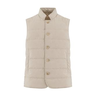 Eleventy Homme, Vestes, Beige, Taille: L Quilted Vest