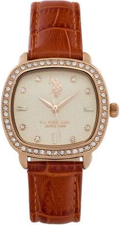 U.S.Polo Association Uhr Mirabelle USP8488RG Braun