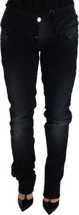 Acht Acht, Femme, Jeans, Bleu, Taille: W26 Pantalon Ample Taille Basse