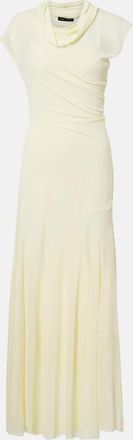 Proenza Schouler Robe longue Tamara en cr&ecirc;pe