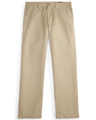 Ralph Lauren Leinenhose Bedford mit Baumwollanteil, Classic Fit in