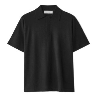 Lisa Yang Polo - Homme - Tops - Noir - Taille: 2XL