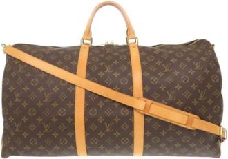 Louis Vuitton unisex, Pre-owned, Brun, Taille: ONE Size Sac Week-End Vintage en Toile Pre-owned
