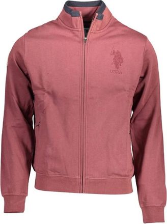 U.S.Polo Association U.s. Polo Assn., Homme, Sweatshirts et sweats &agrave; capuche, Brun, Taille: 2XL SweaT-shirt zipp&eacute;