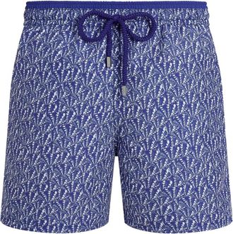 Vilebrequin Homme, Maillots de bain, Bleu, Taille: L Bicolor Swim Shorts Graphic Shells