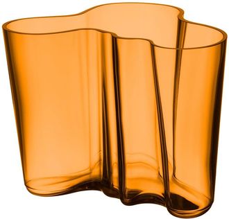 iittala Alvar Aalto Vase Copper Glas Kupferfarben, Gr&ouml;&szlig;e: 20cm x 19cm x 16cm, 1050152