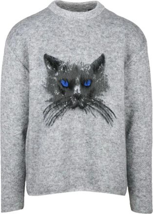 Givenchy Herren, Strickwaren, Grau, LGröße