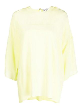 Lanvin Top - Jaune