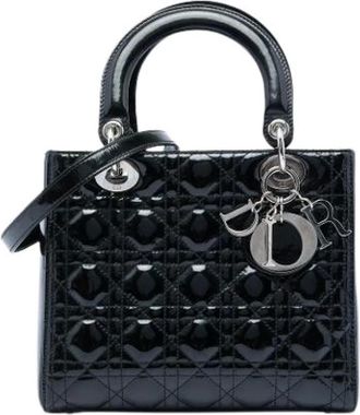 Dior Pre-owned Lady Dior - Femme - Pre-owned - Noir - Taille: ONE Size