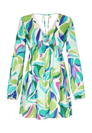 Izia Kleid Frauen aqua mehrfarbig