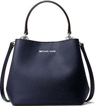 Michael Kors Pratt Kleine Bucket Messenger Bag