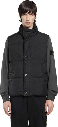 Stone Island G100010 Crinkle Reps Down Vest