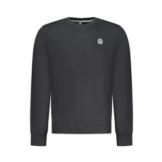 North Sails Brushed Crew Neck Sweatshirt - - Sweatshirts & Hoodies - Herren - Schwarzk - 3XL