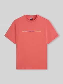 Tommy Jeans Relaxed Fit T-Shirt aus reiner Baumwolle
