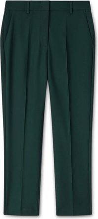 Motivi Femme, Pantalons, Vert, Taille: 44 FR Pantalon regular &agrave; pli marqu&eacute;